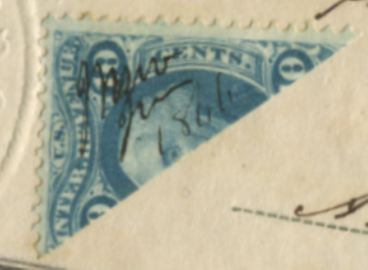 Eric Jackson Revenue Stamps
