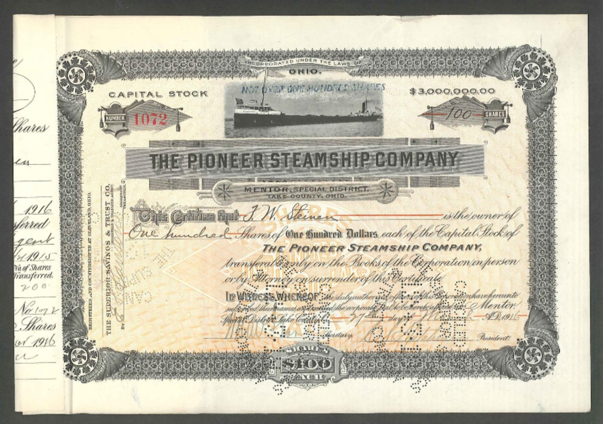 Eric Jackson Revenue Stamps