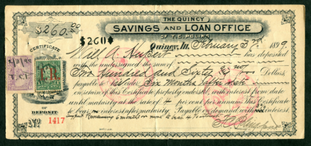 Eric Jackson Revenue Stamps