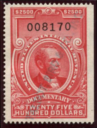 Eric Jackson Revenue Stamps